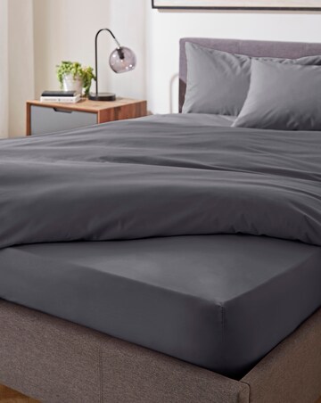 Pure Cotton 200TC Fitted Sheet | Home Essentials